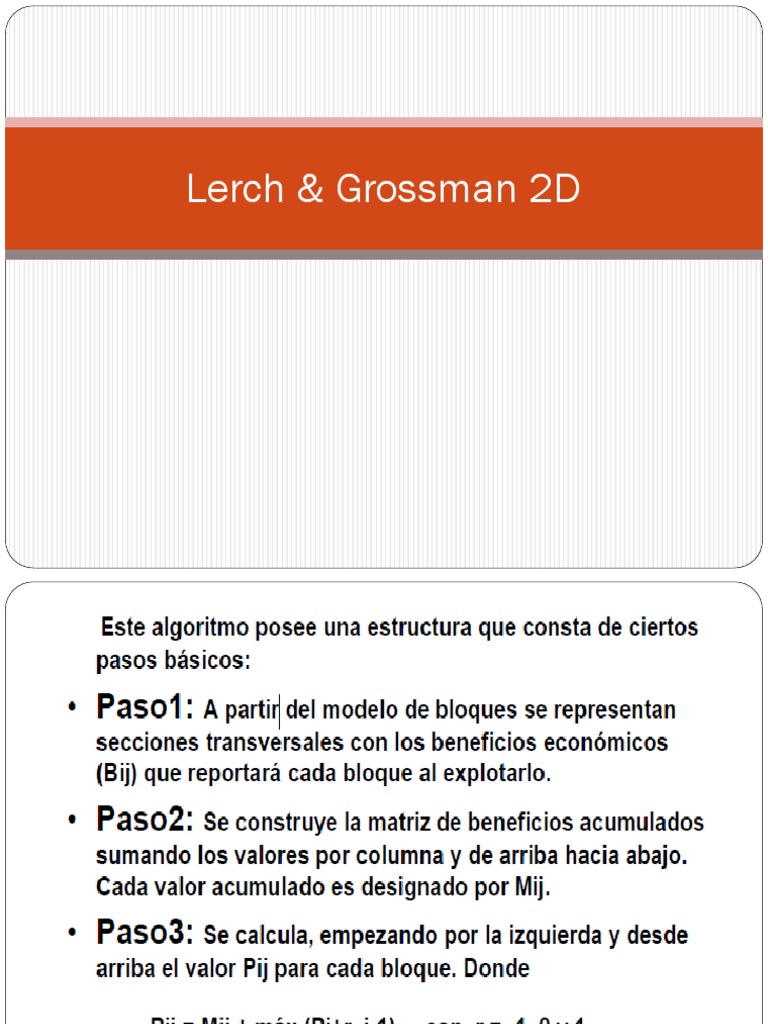 Lerch Grossman 2D | PDF
