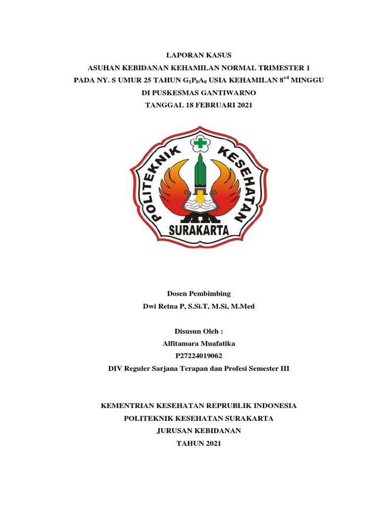 Askeb Hamil Ny. S (TM1) Done | PDF