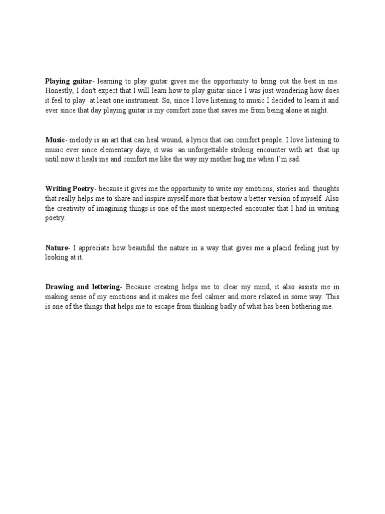 Pre-Assessment in Art App. | PDF