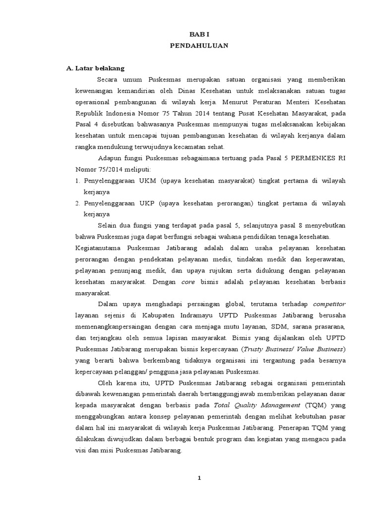 Manual Mutu 20182019 | PDF