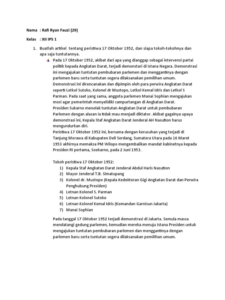 Tugas 5 Sejarah Rafi Ryan | PDF