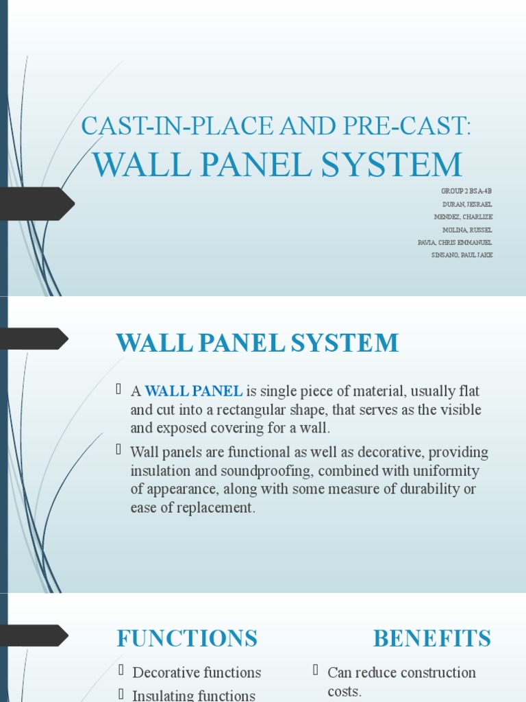 Wall Panel Systems for Architects | PDF | Concrete | Structural Engineering