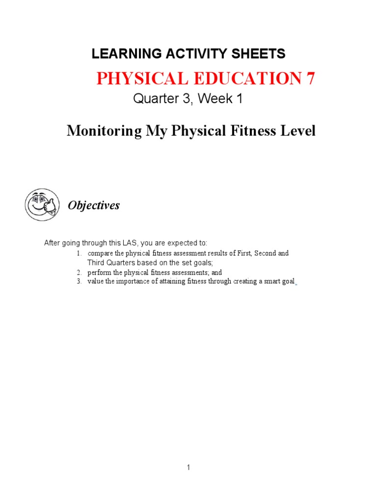 Monitoring Physical Fitness: Tracking Progress, Identifying Strengths ...