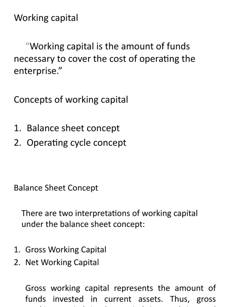 Afm Module 3 - I | PDF | Working Capital | Cash Flow Statement