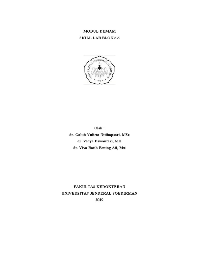 Modul Demam DHF | PDF