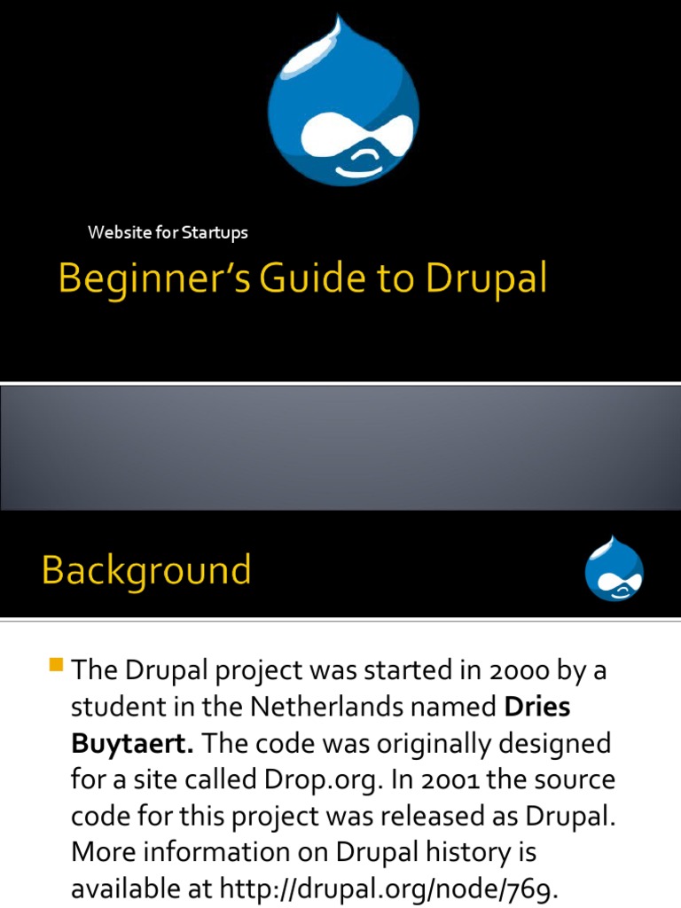 Drupal Guide | PDF | Drupal | Php