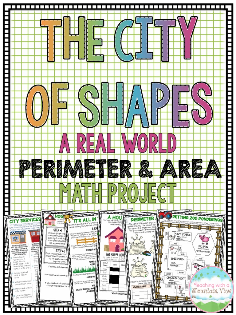 Perimeter and Are A Project | PDF | Area | Rectangle