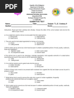 Cookery 9 Exemplar Week 1 | PDF | Kitchen | Cookware And Bakeware