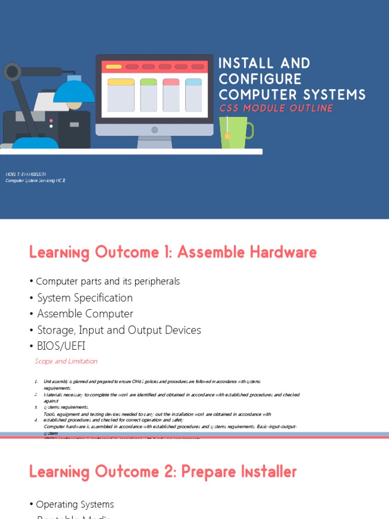 Core 1 - Install and Configure Computer System | PDF | Installation (Computer Programs ...