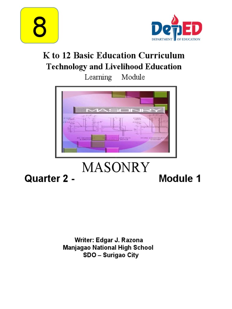 Masonry 8 Module 1 | PDF | Masonry | Brick