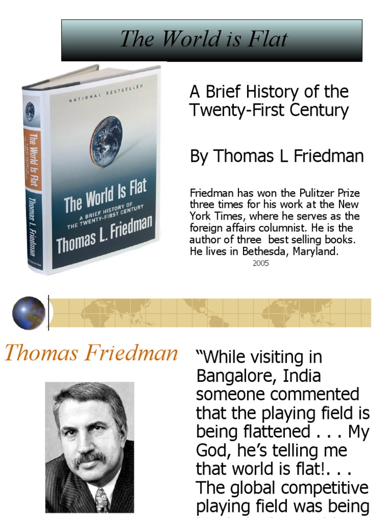 The World Is Flat | PDF | Supply Chain | Outsourcing