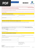 Canada Life AOR Change Form | PDF
