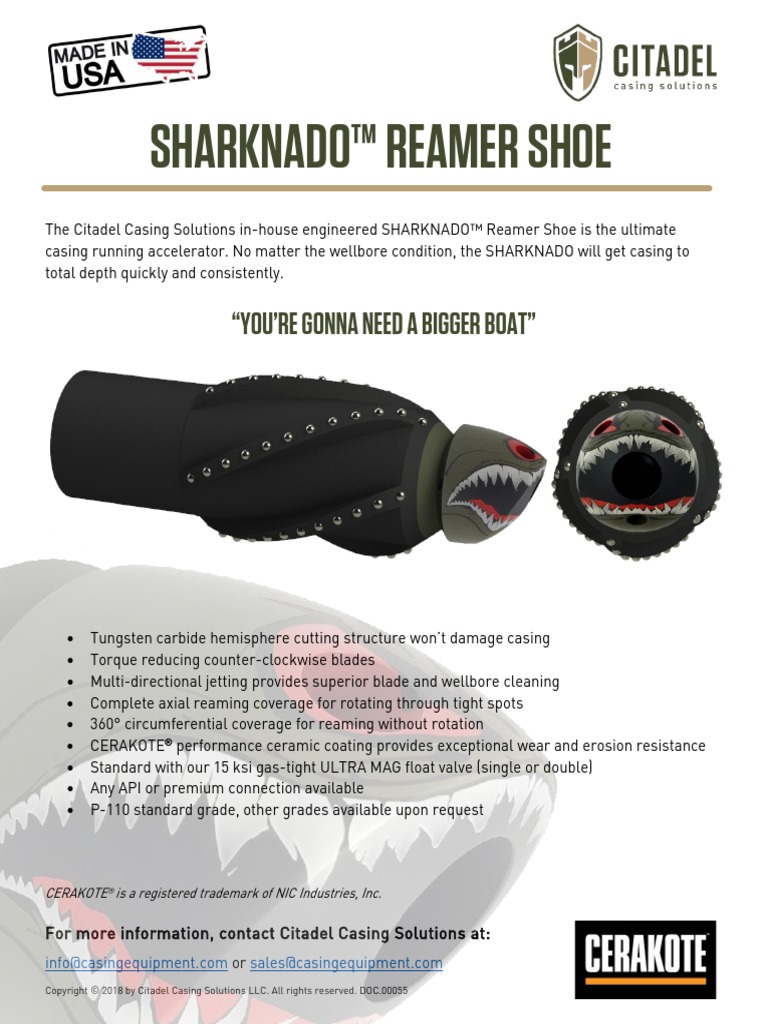 SHARKNADO™ Reamer Shoe | PDF