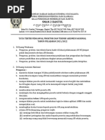 Contoh SK Pengawas ANBK 2024 + Surat Tugas | PDF