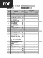 Diesel Engine Maintenance Checklist | PDF | Engines | Diesel Engine