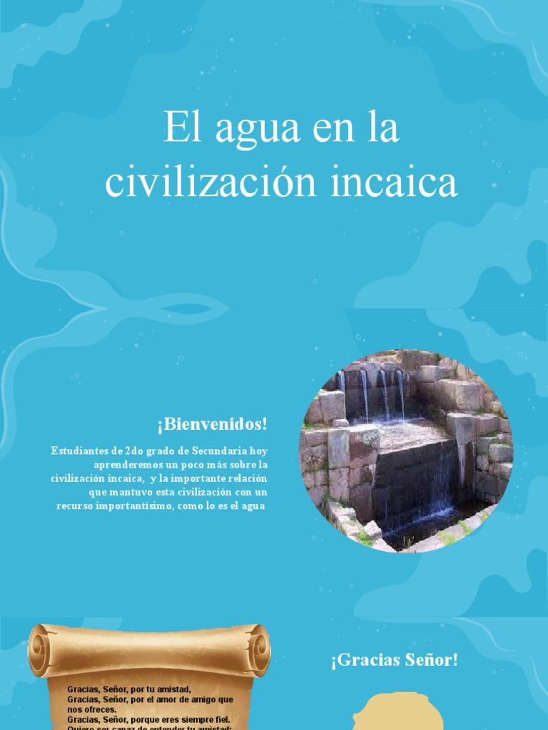 Uso del agua en la civilización incaica | PDF | Imperio Inca | Agua