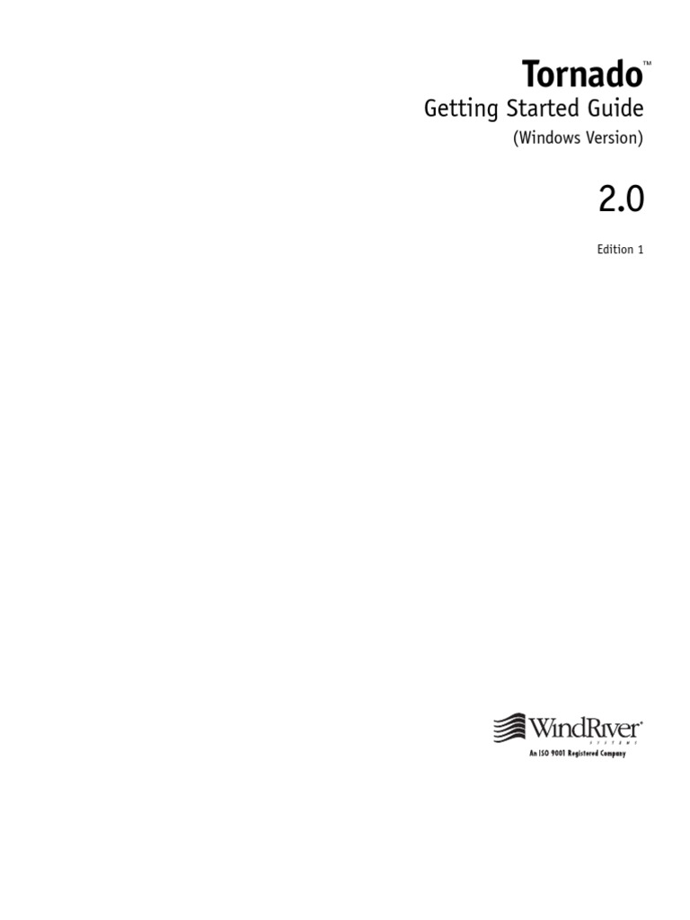 Tornado: Getting Started Guide | PDF | Windows Registry | Command Line Interface