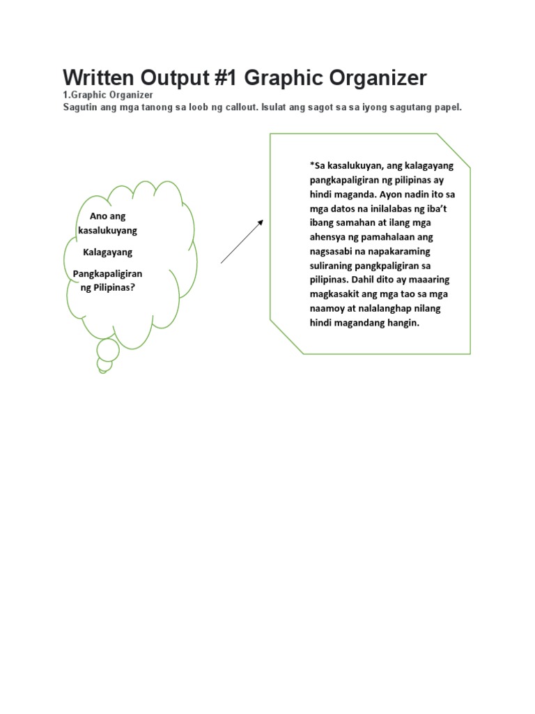 Written Output | PDF