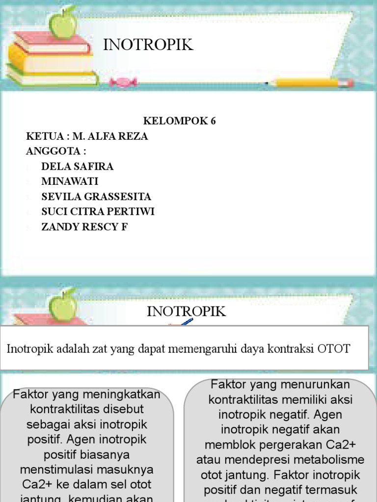 INOTROPIK | PDF | Kesehatan Holistik