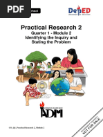 Practical Research 2 Sample DLP | PDF | Lesson Plan | Learning