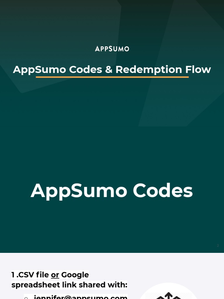 (AppSumo) Self-Listing Redemption Flow | PDF | Microsoft Excel ...