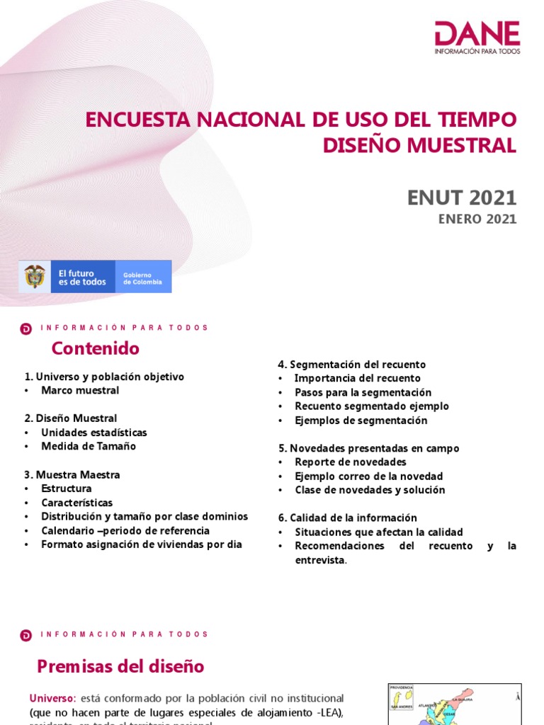 6.6 Enut - 2021 Diseño Muestral Virtual | PDF | Muestreo (Estadísticas)