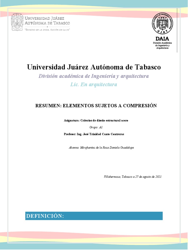 Daniela Mr-Tarea 17 | PDF | Pandeo | Doblar