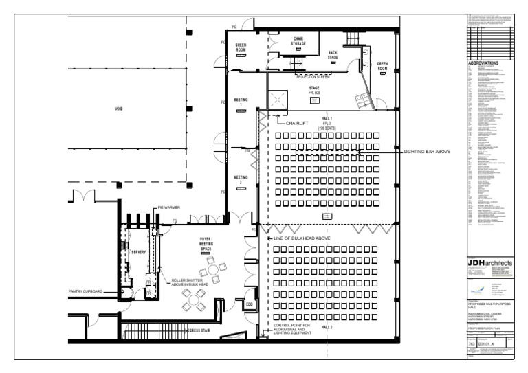 d01 01 A Proposed Floor Plan | PDF | Wall | Flooring