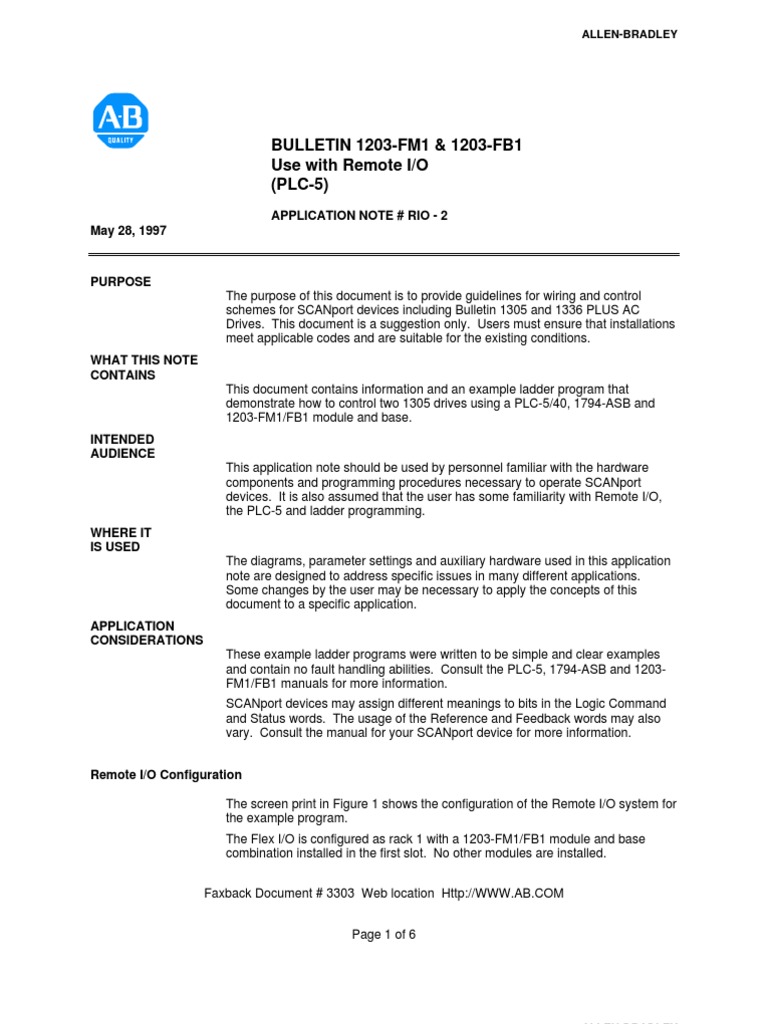 Comunicación RIO | PDF | Input/Output | World Wide Web