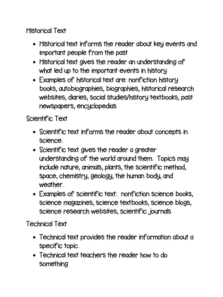 Historical Scientific Technical Text Guide Ps9wlj | PDF