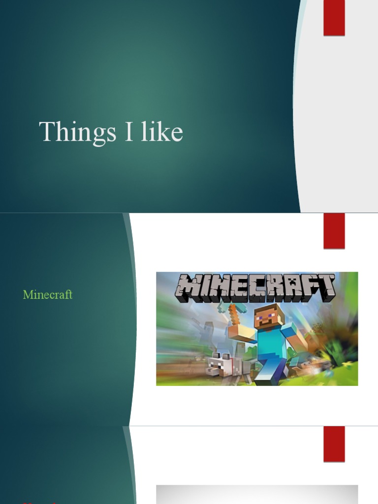 Things I Like | PDF