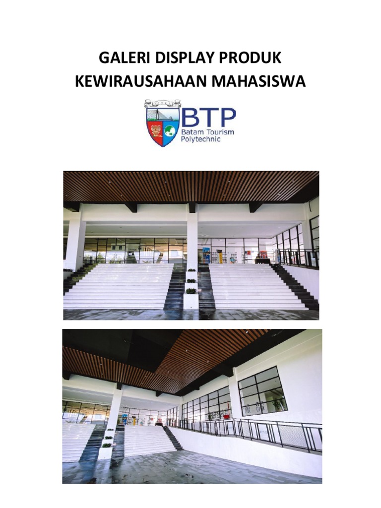 Galeri Display Produk Kewirausahaan Mahasiswa | PDF | Teknologi & Rekayasa