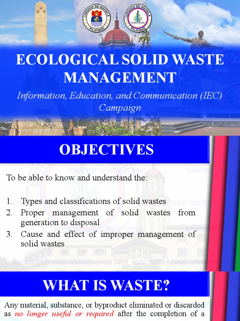 IEC Module English | PDF | Waste Management | Waste