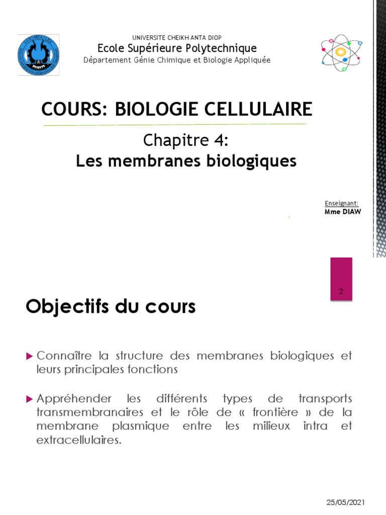 Les Membranes Biologiques - RÃ©paration | Descargar gratis PDF ...