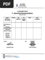 Narrative Report Brigada Pabasa | PDF | Teaching | Pedagogy