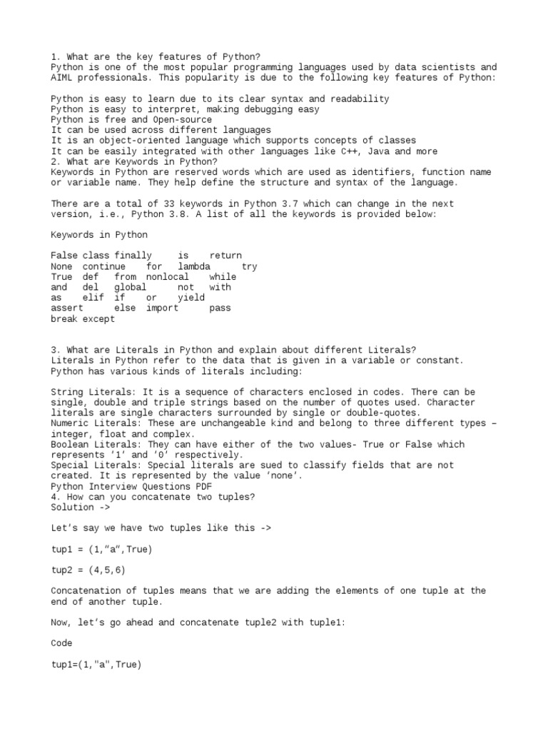Phyton | PDF | Reserved Word | Python (Programming Language)