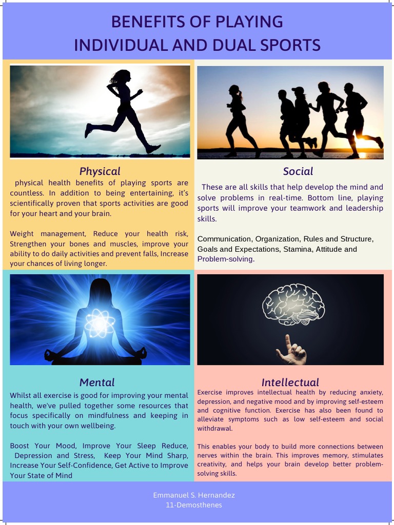 Benefits of Playing Individual and Dual Sports | PDF | Mood (Psychology ...