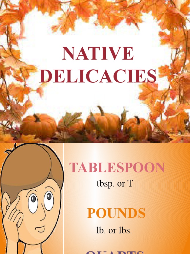 Native Delicacies Powerpoint | PDF
