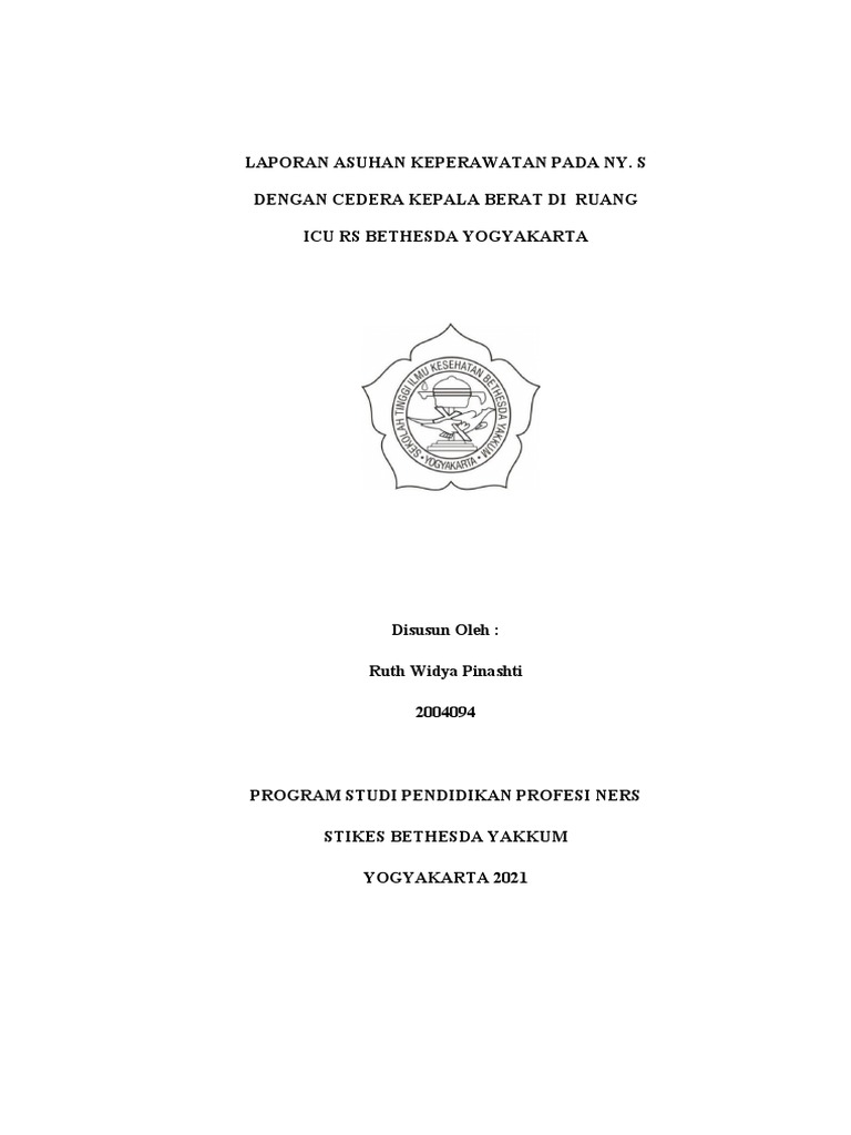 Askep Icu CKB Ruth WP 2004094 | PDF | Sains & Matematika