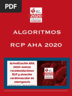 Algoritmos AHA 2020 Urgencias y Emergencias V.3 | PDF | Paro cardíaco ...