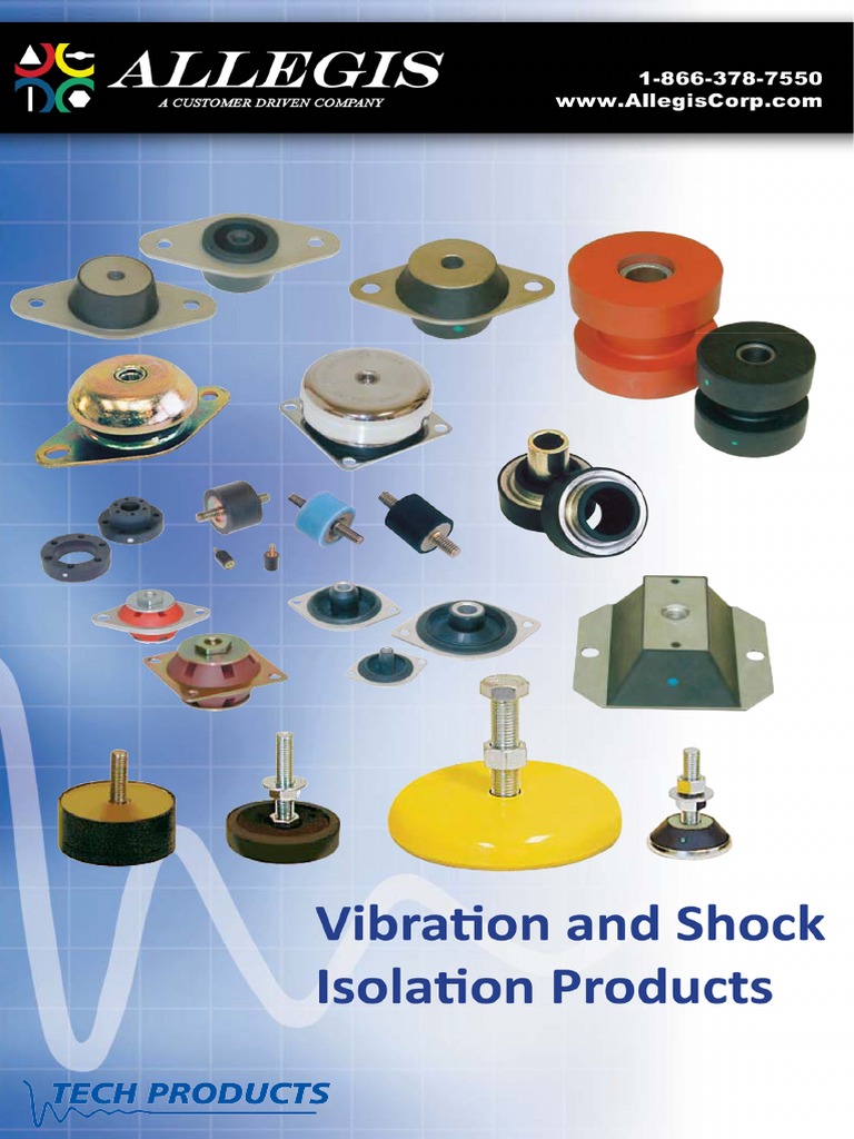 Vibration Control Catalog - Tech | PDF | Damping | Resonance