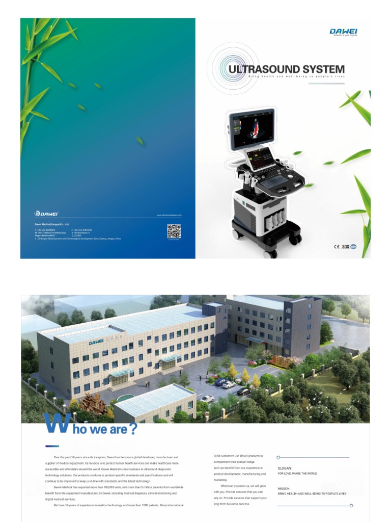 Catalog of Dawei Ultrasound 2021 | PDF