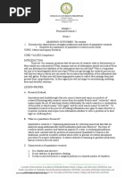 Lesson 1 - Dacula Irish D. Btvted Css-3a | PDF | Quantitative Research ...