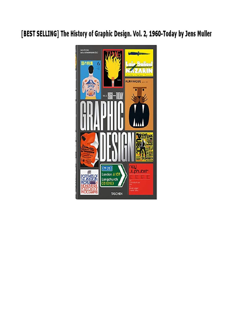 (BEST SELLING) The History of Graphic Design. Vol. 2, 1960-Today by ...