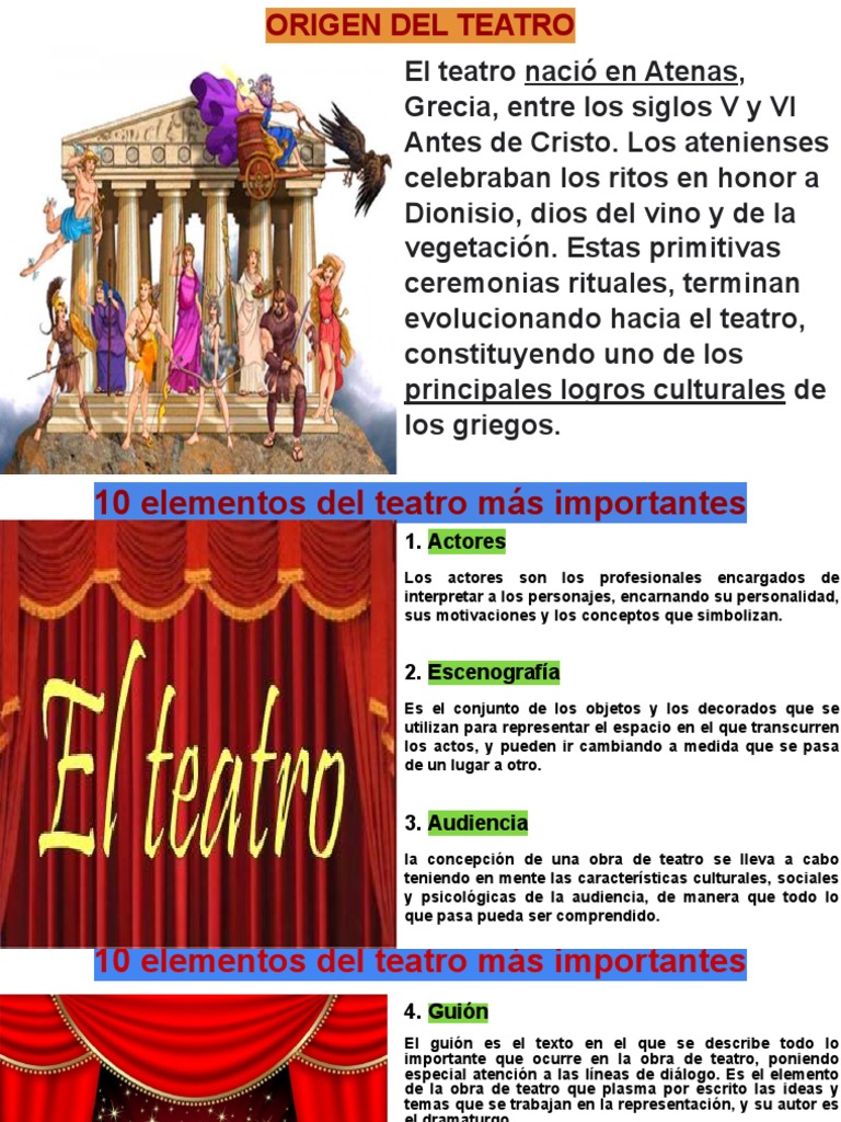 El Teatro | PDF | Teatro