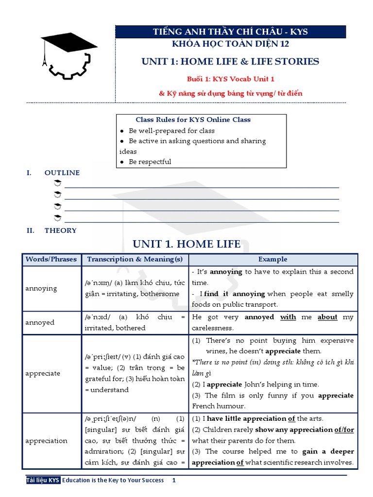 Understanding Home Life and Building Life Skills | PDF