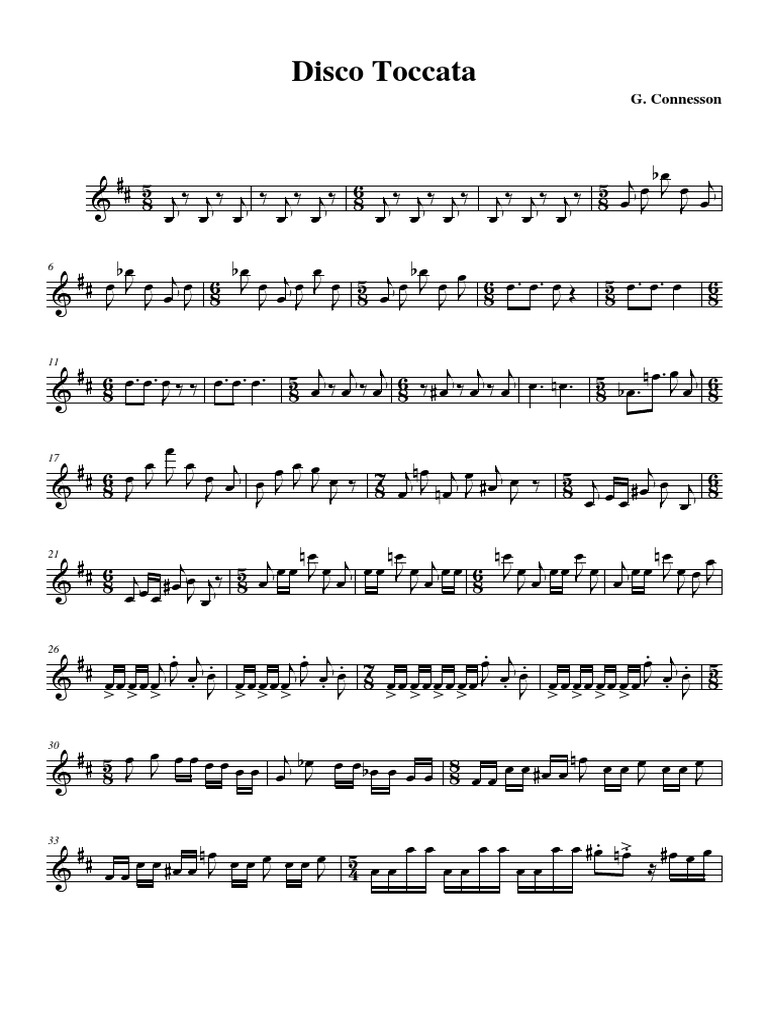 Disco Toccata - Sax Tenore Ultima | PDF | Théorie (échecs) | Échecs