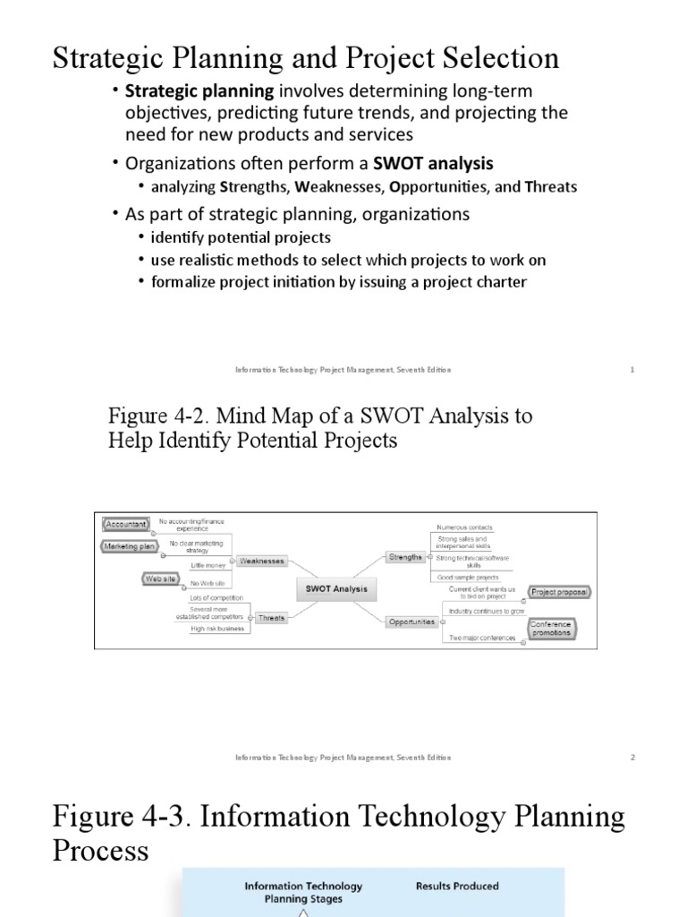 Strategic Planning & Project Selection | PDF | Net Present Value ...
