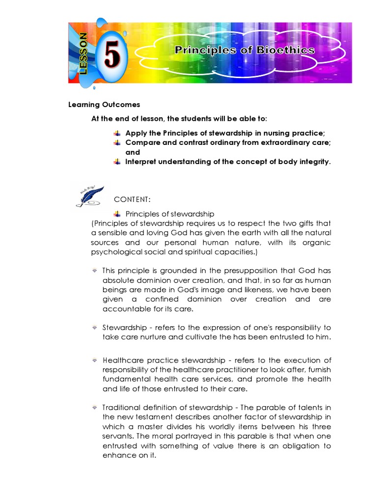 Bioethics - Lesson 5 | PDF | Organ Transplantation | Organ Donation
