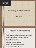 Writing an MFR in the Air Force | PDF | Memorandum | Armed Conflict
